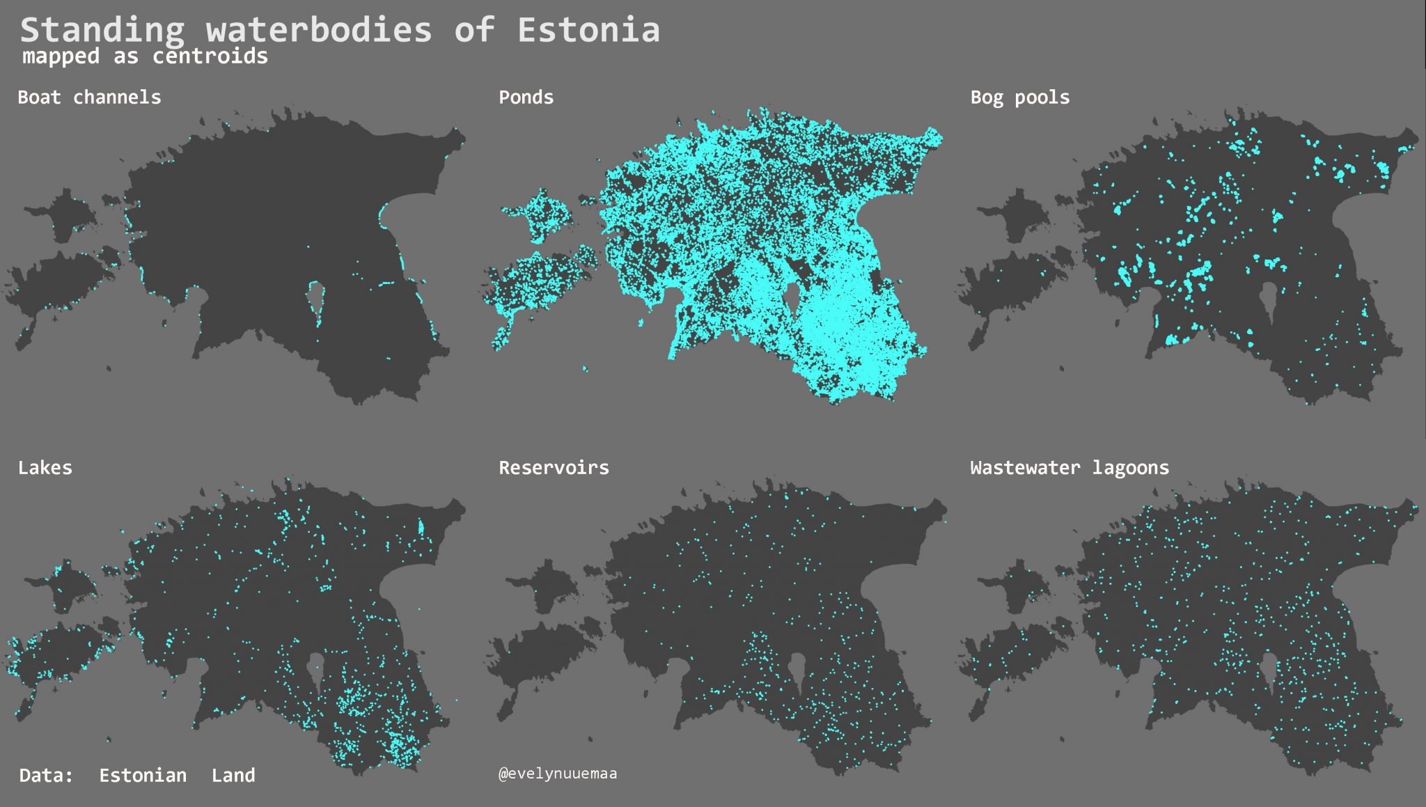 30 exquisite maps to teach a great deal about Estonia - UT BlogUT Blog